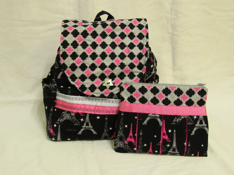 Paris Backpack/Purse | Etsy