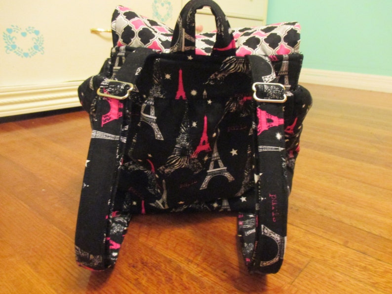 Paris Backpack/Purse | Etsy