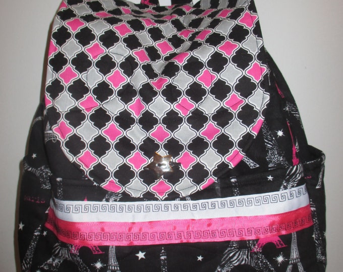 Paris Backpack/purse - Etsy