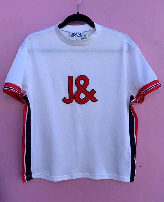 EARLY Y2K J&ANS Dolce and Gabbana Applique Jersey Sty… - Gem