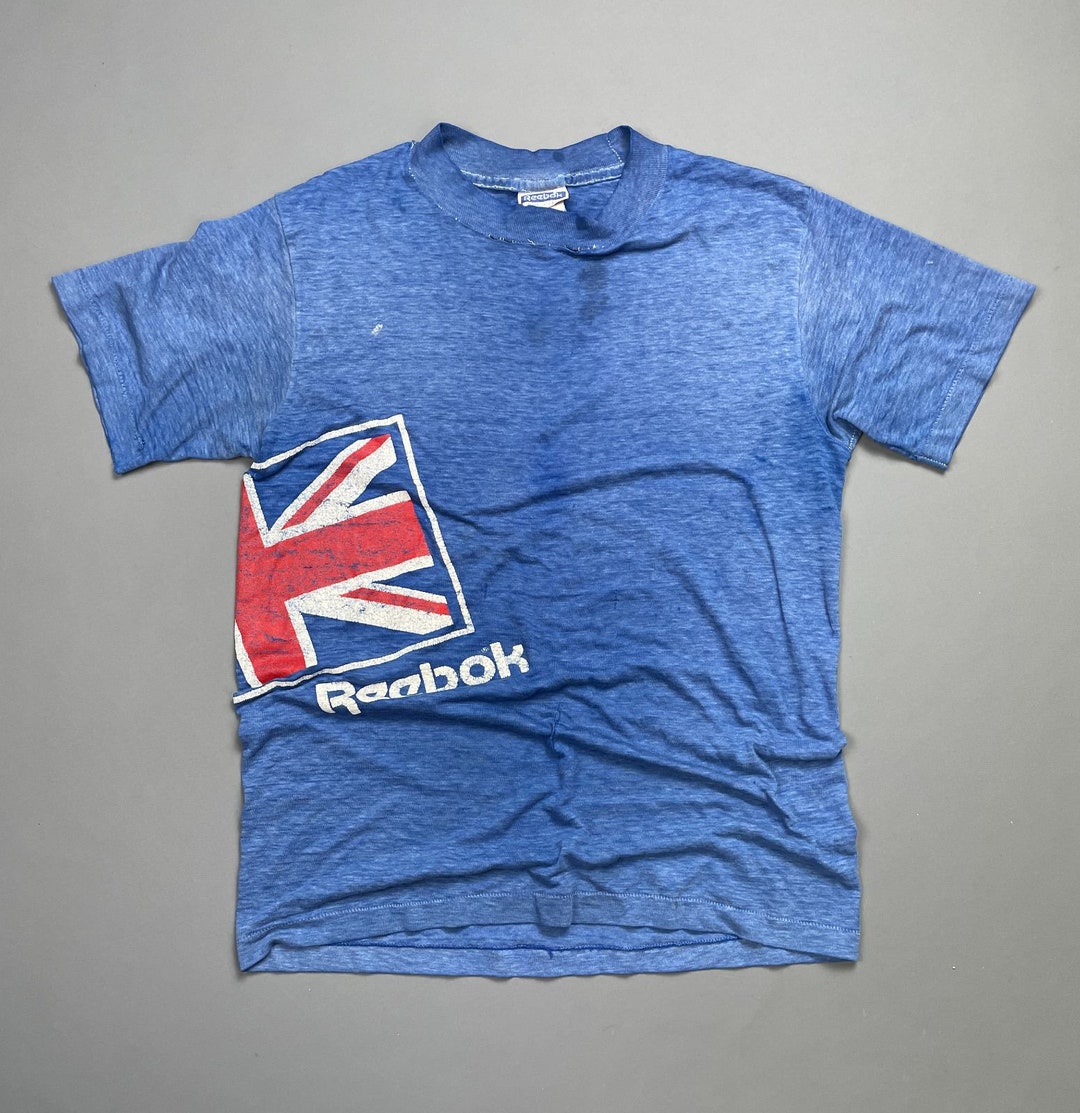 Epic Threadbare Reebok Union Jack Graphic Single Stitch T-shirt - Etsy