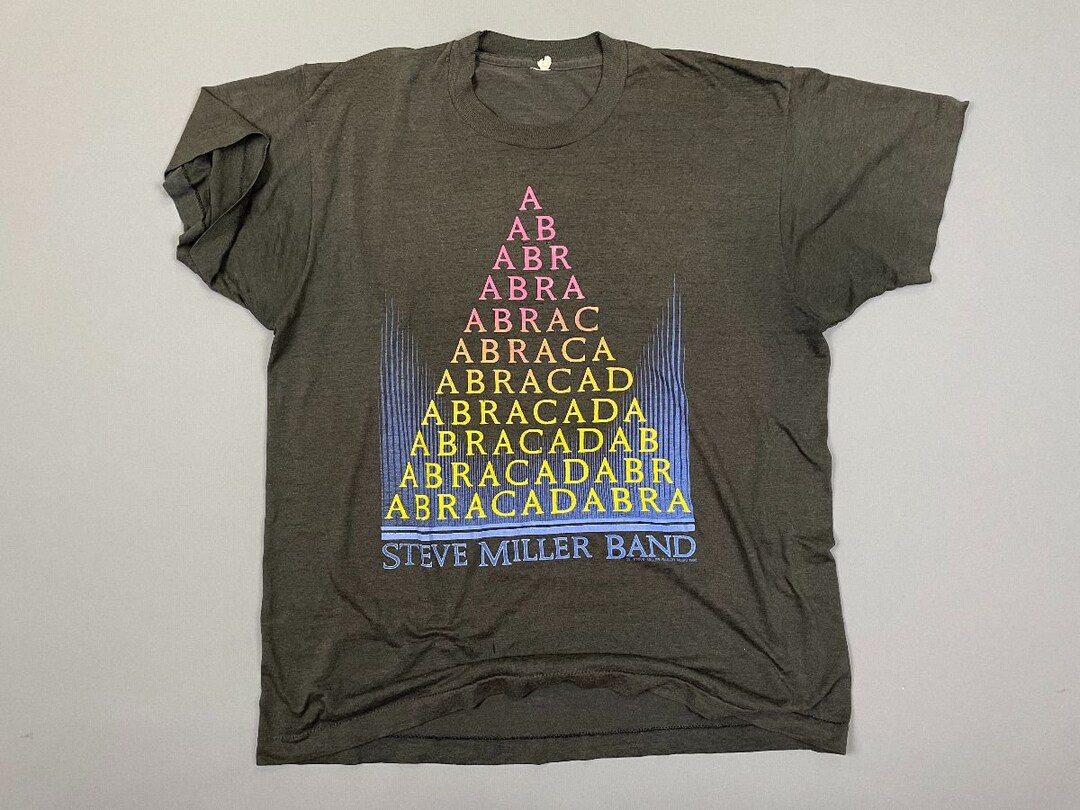 Steve Miller Band Abracadabra 1988 Tour Single Stitch T-shirt - Etsy