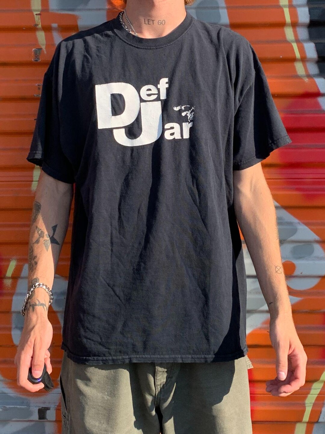 Faded Def Jam Danzig Skull Bootleg Boxy T-shirt - Etsy