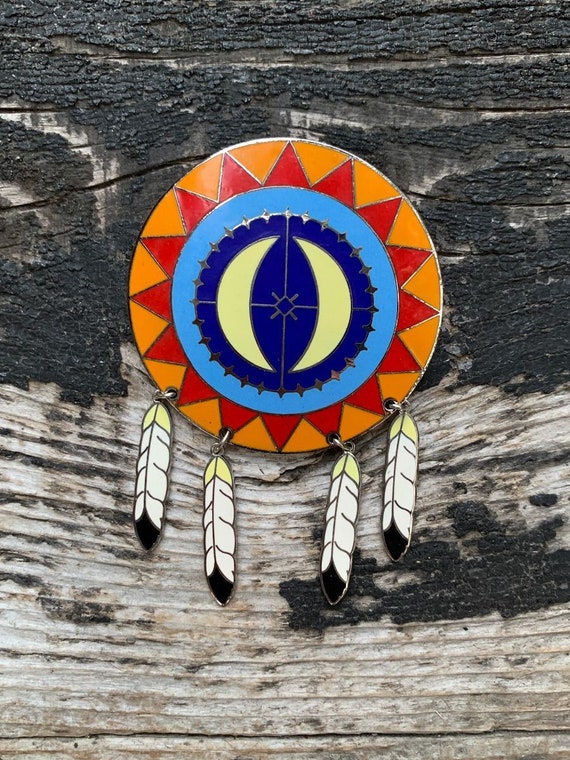 Full Moon Native American Circle