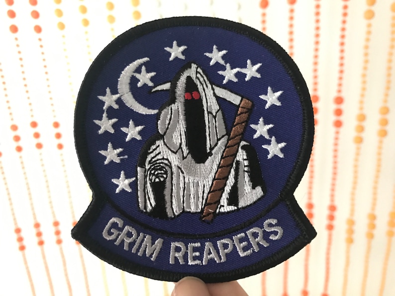 Vintage Grim Reapers Patch | Etsy