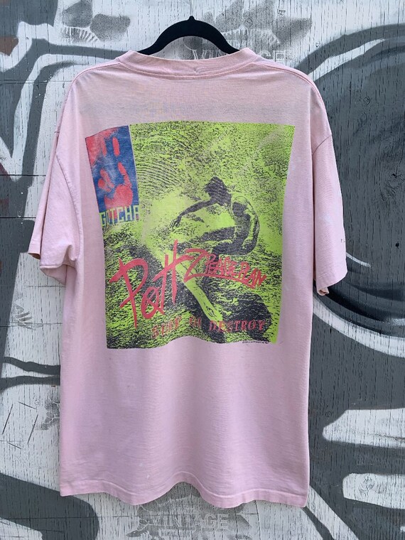 80s Octo Surf 1988 Octopus Surfing Surfer Animal Wild… - Gem