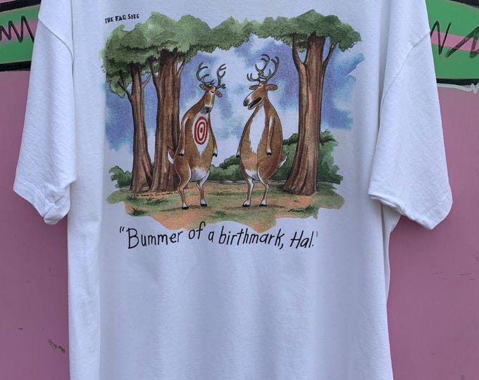 Far Side Comic Bummer of A Birthmark Graphic Single Stitch T-shirt - Etsy