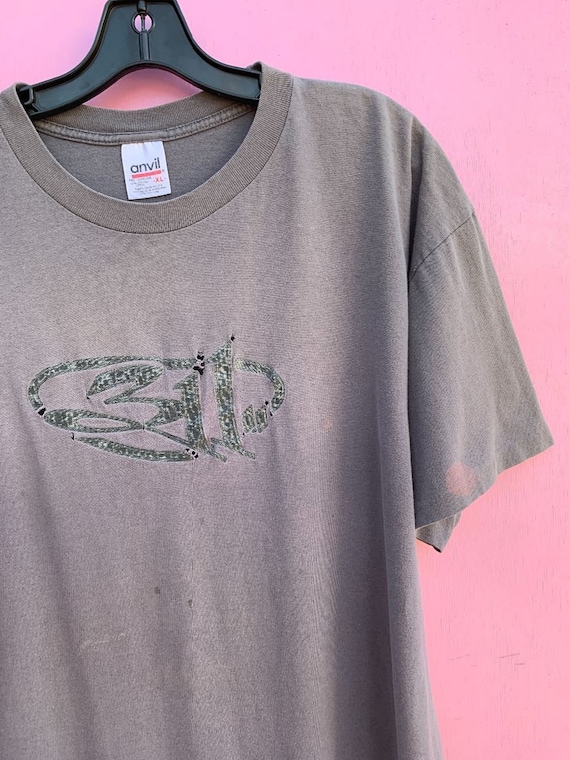 311 Band Single Stitch T Shirt W Metallic Raised Appl… - Gem