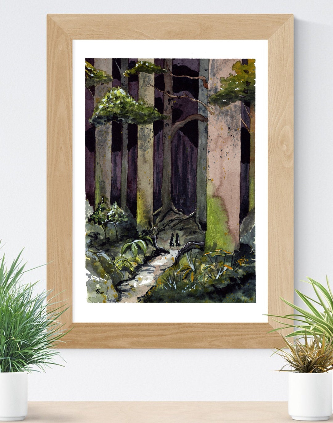 Lord of the Rings - Merry and Pippen Entering Fangorn Forest ...