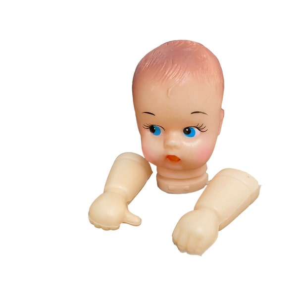 Plastic Doll Head - Etsy