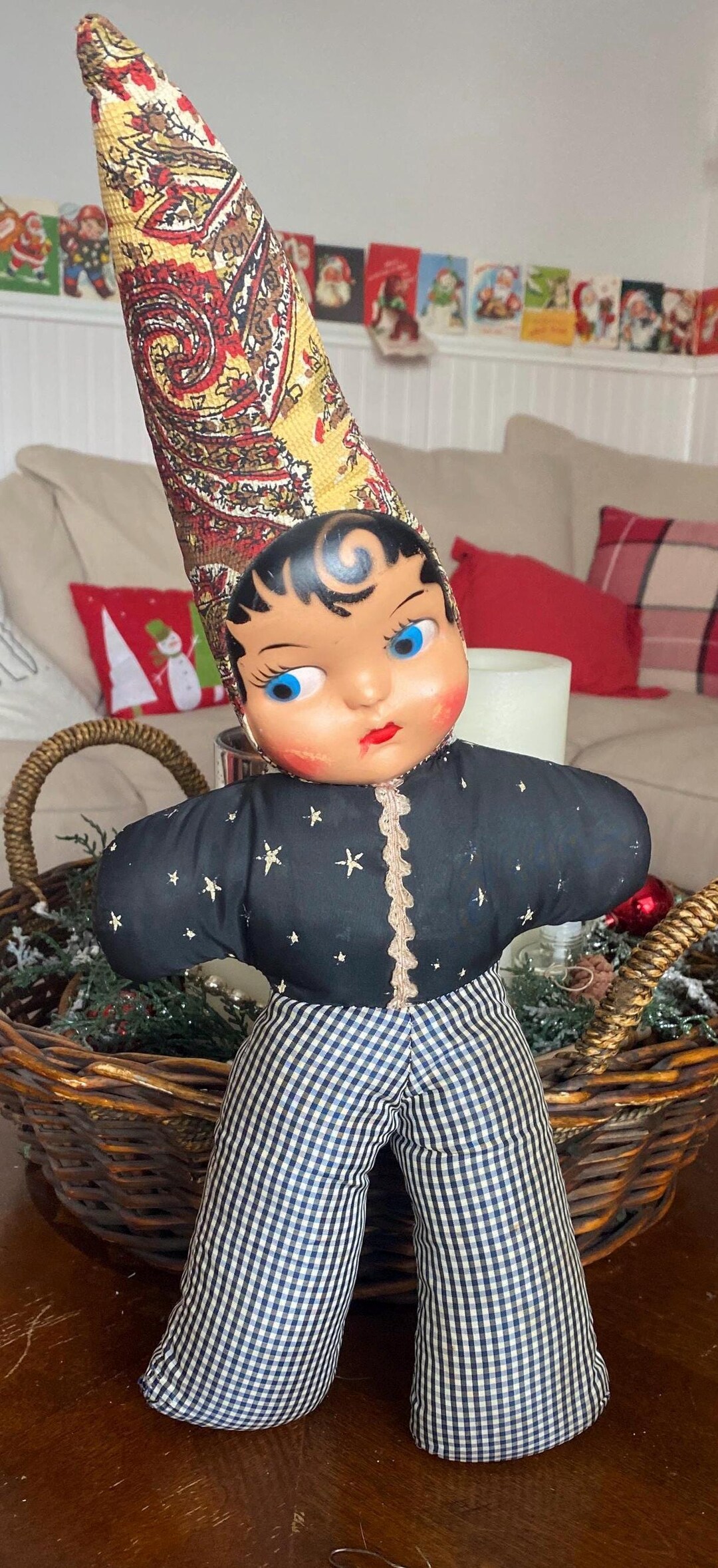 Vintage Side Eye 1930’s Plush Doll - Etsy
