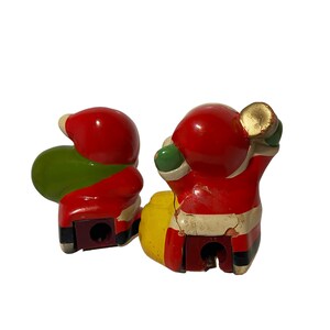 2 Vintage Santa Pencil Sharpeners - Etsy