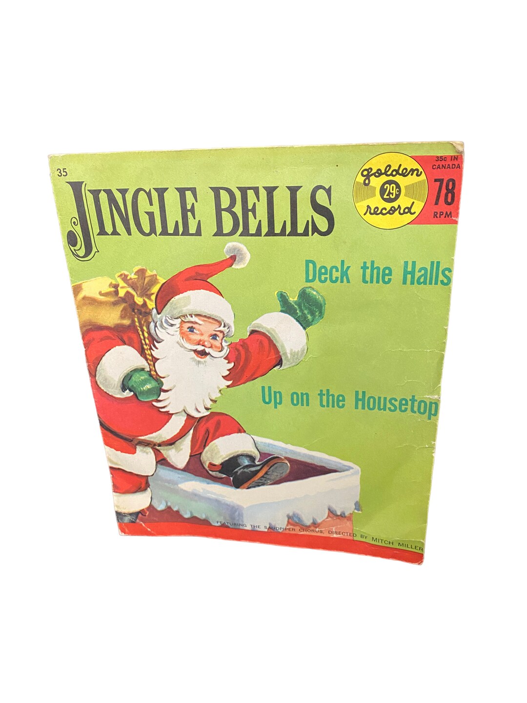 Vintage Child Record Including Jingle Bells! - Etsy