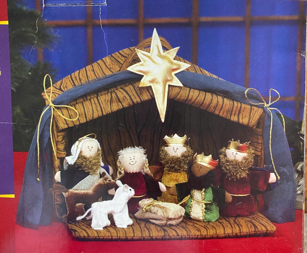 Cloth Nativity Set - Etsy
