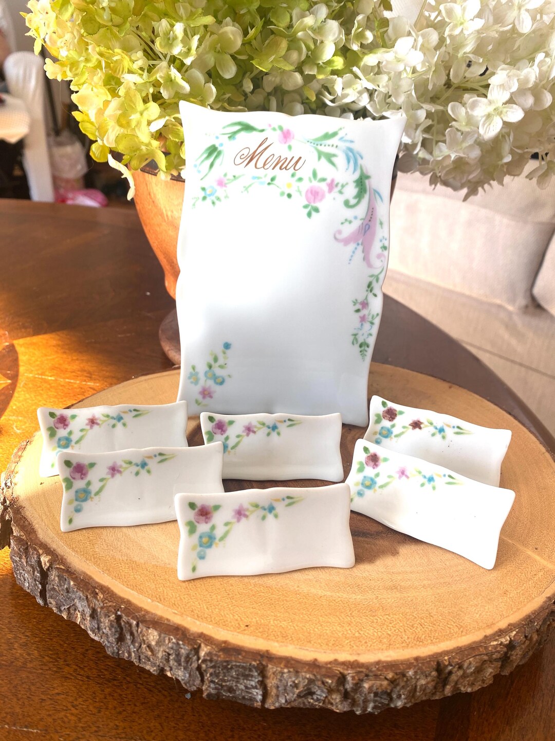 Vintage Table Name Plates - Etsy