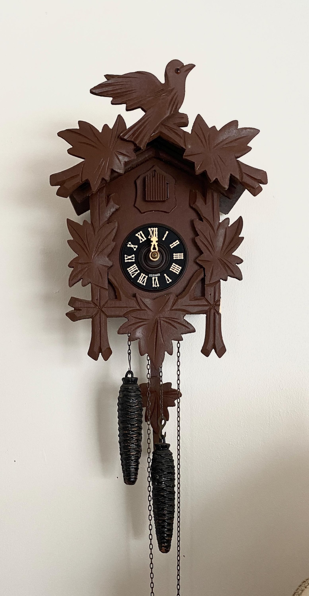 Antique German Kaiser Cuckoo Clock FOR PARTS - Etsy
