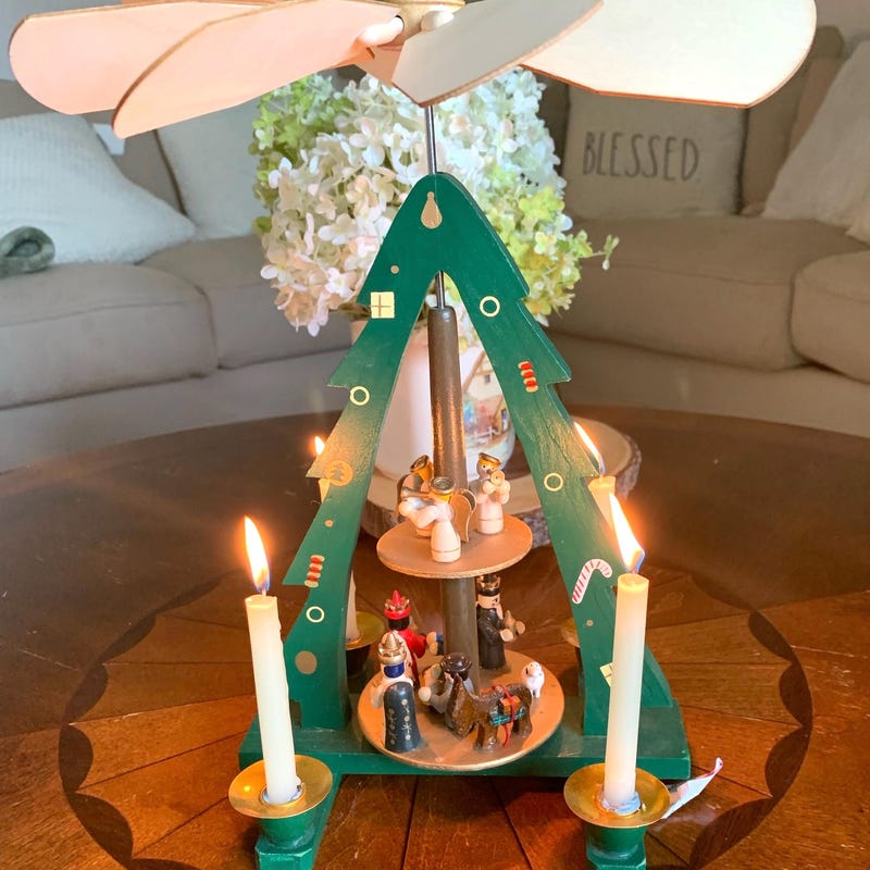 German Christmas Pyramid - Etsy