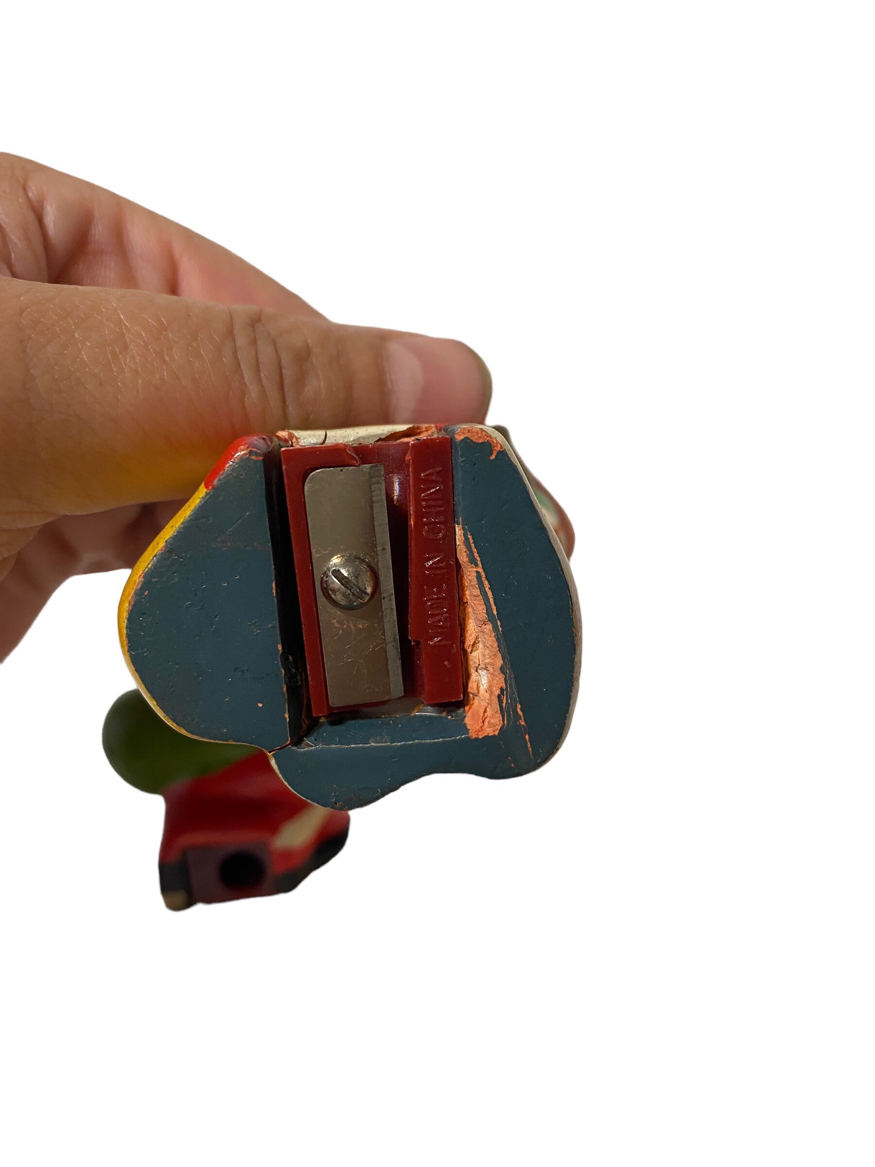 2 Vintage Santa Pencil Sharpeners - Etsy