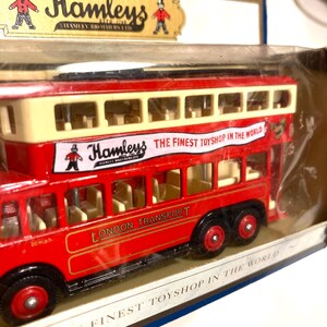 Vintage Double Decker Hamleys London Transit Bus - Etsy