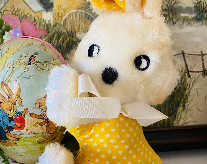 Vintage Musical Bunny Plays Lullaby Windup Head Rolls With Music - Etsy