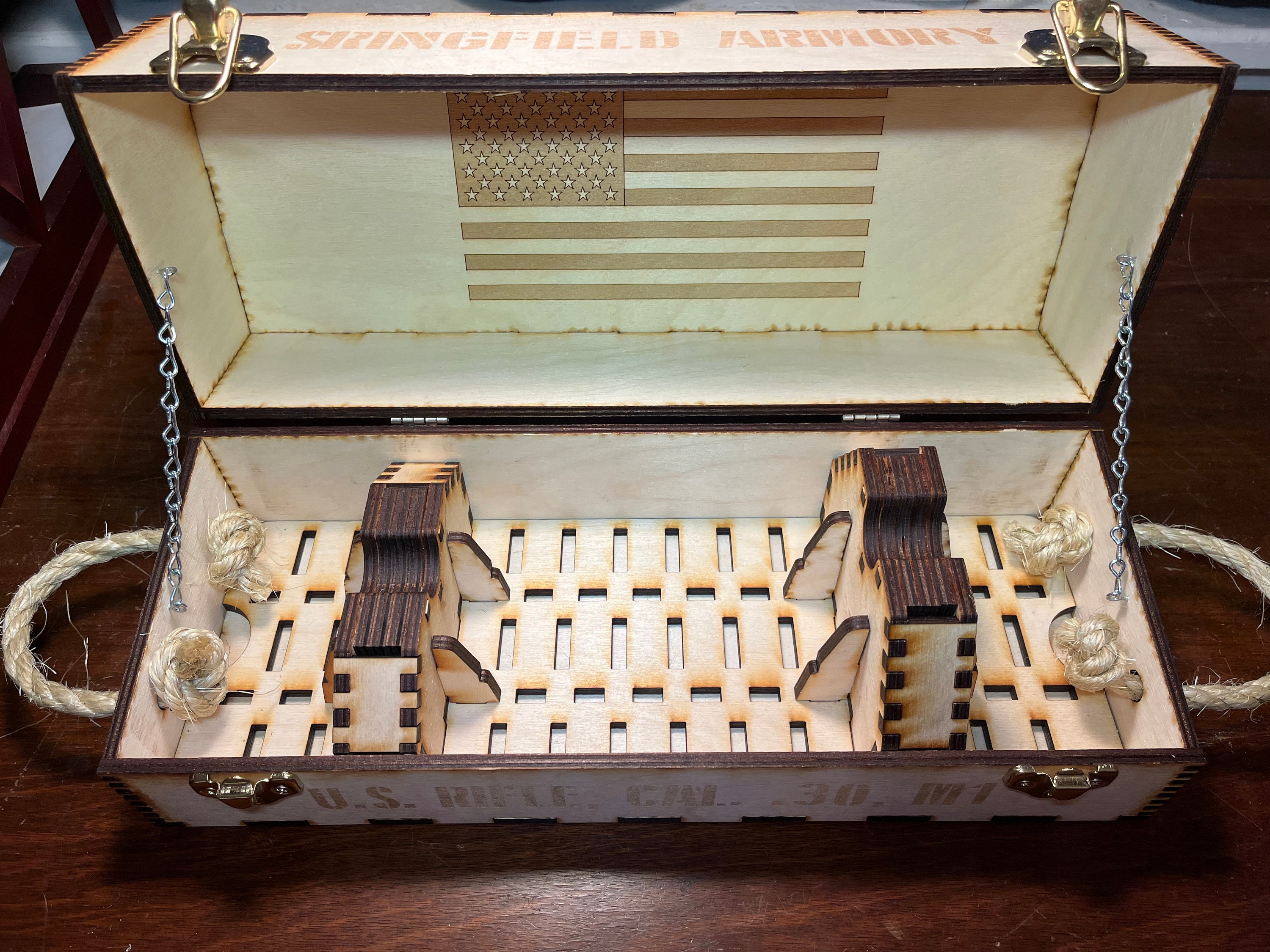 1/3rd Scale M1 Garand Display Crate Customizable - Etsy