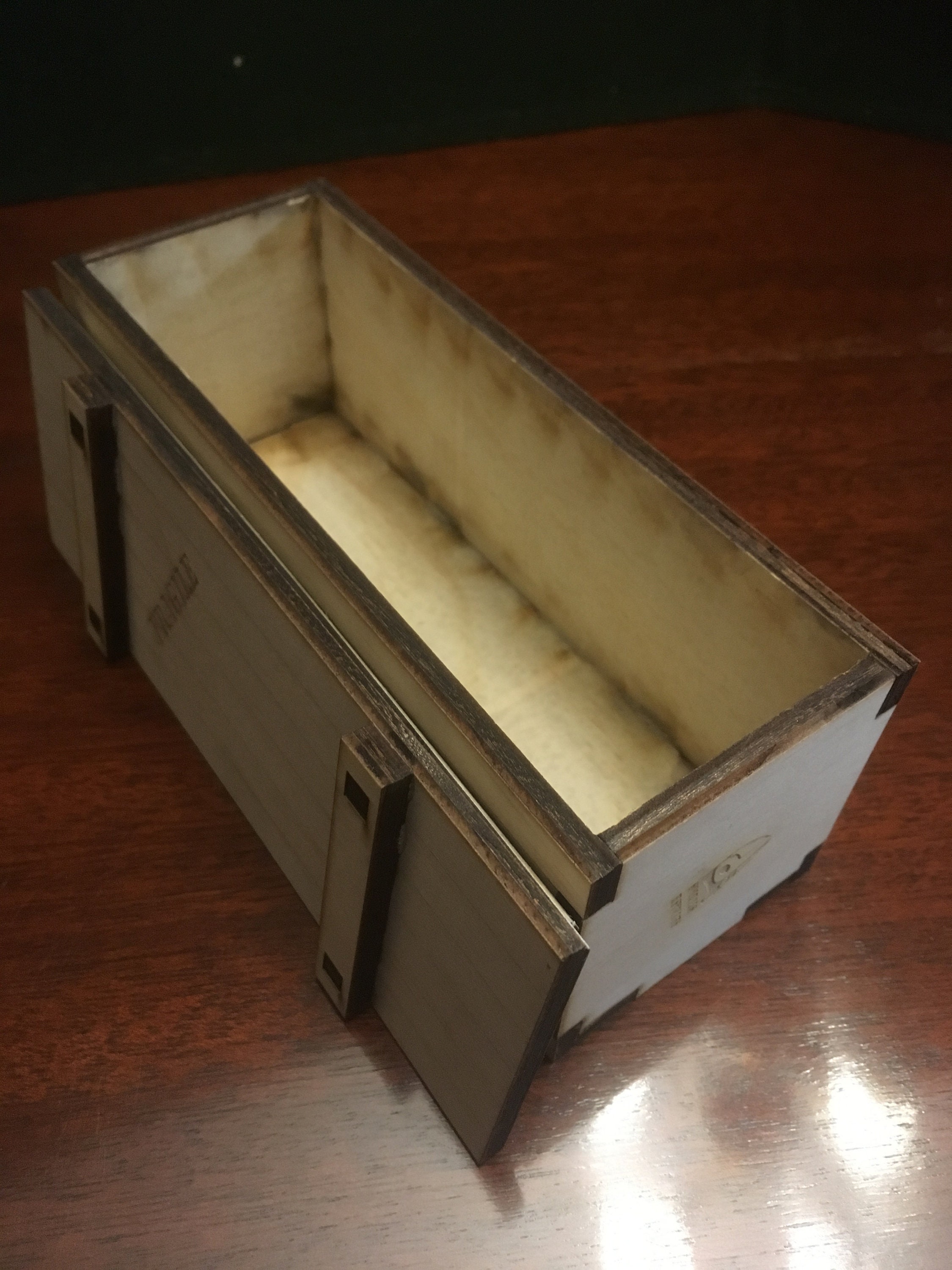 Miniature Shipping Crate - Handcrafted - Customizable - Etsy