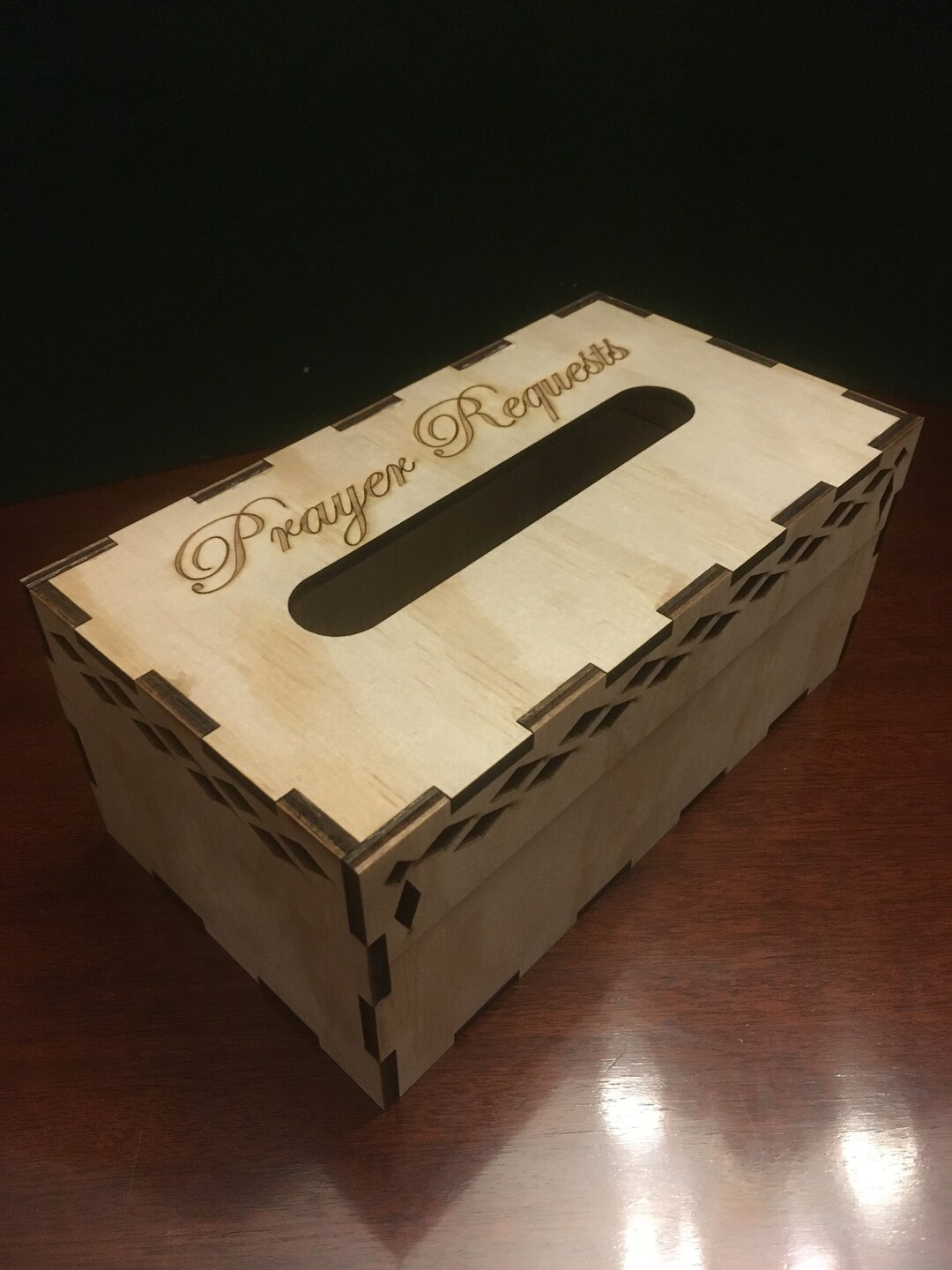 Wooden Card Box - Handcrafted - Customizable - Etsy