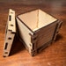 Mini Cube Crate - Size 3 X 3 X 3 Inches - Handcrafted - Customizable - Etsy