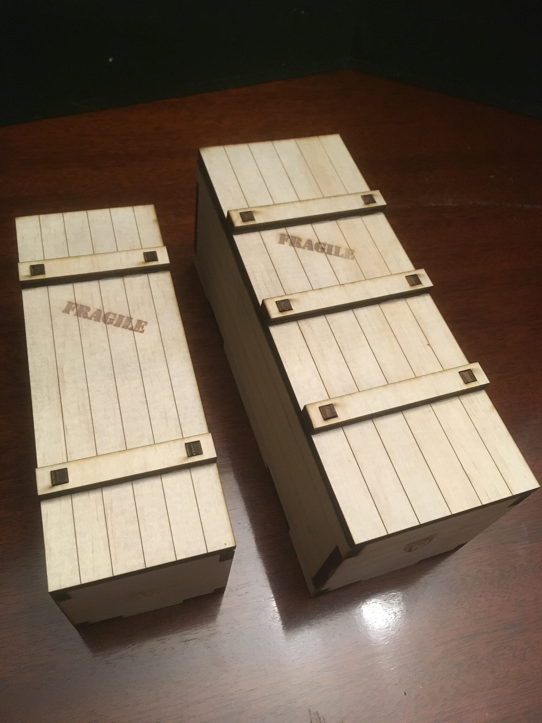 Miniature Shipping Crate - Handcrafted - Customizable - Etsy