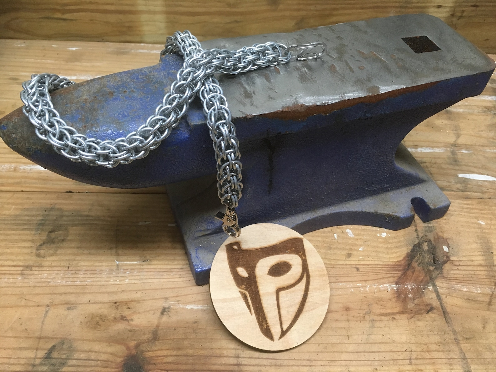 56 Elven Rope Handcrafted Chainmail Wallet Chain 2 - Etsy