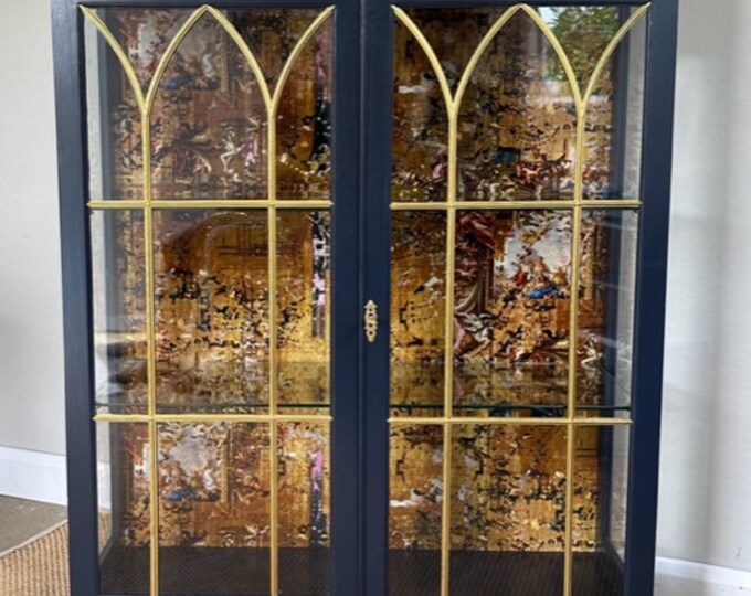 REDUCED Bespoke Glass Display Cabinet/cocktail Cabinet Free Delivery ...