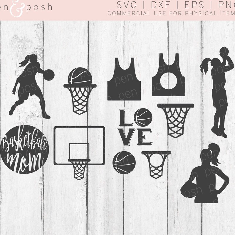 Basketball Svg - Etsy