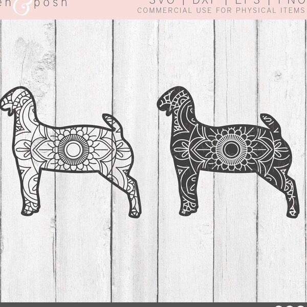 Zentangle Goat - Etsy