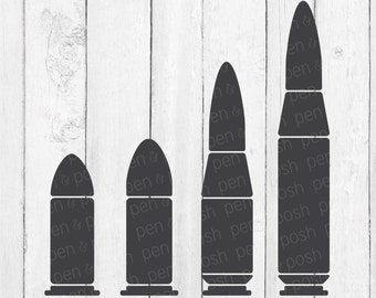 Bullet Shells Svg - Etsy