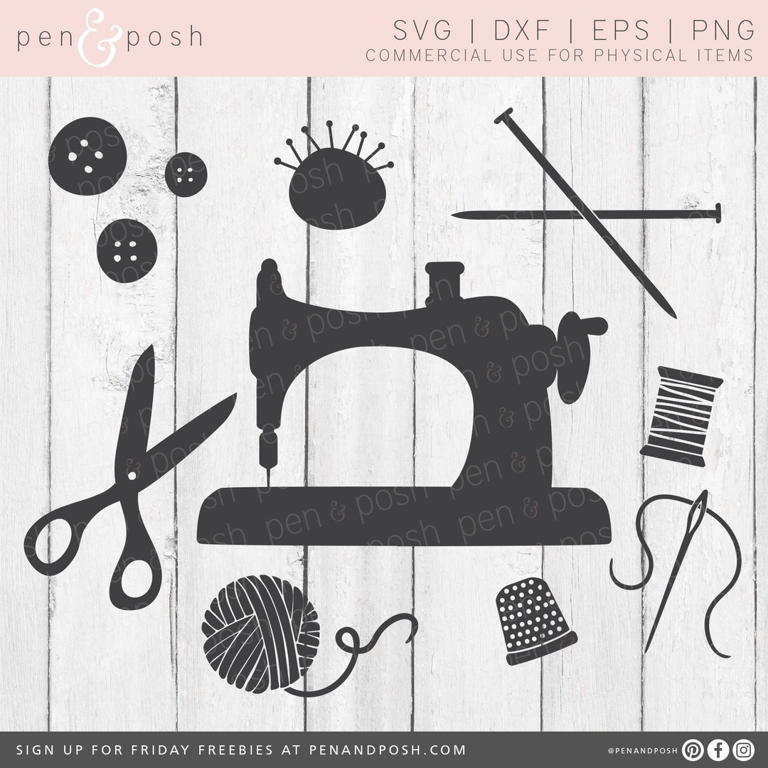Sewing SVG Vintage Svg Antique Svg Vintage Svg Files Sewing Machine Svg ...