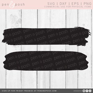 Brush Stroke Bundle SVG Brush Stroke Png Brush Stroke Sublimation Brush ...