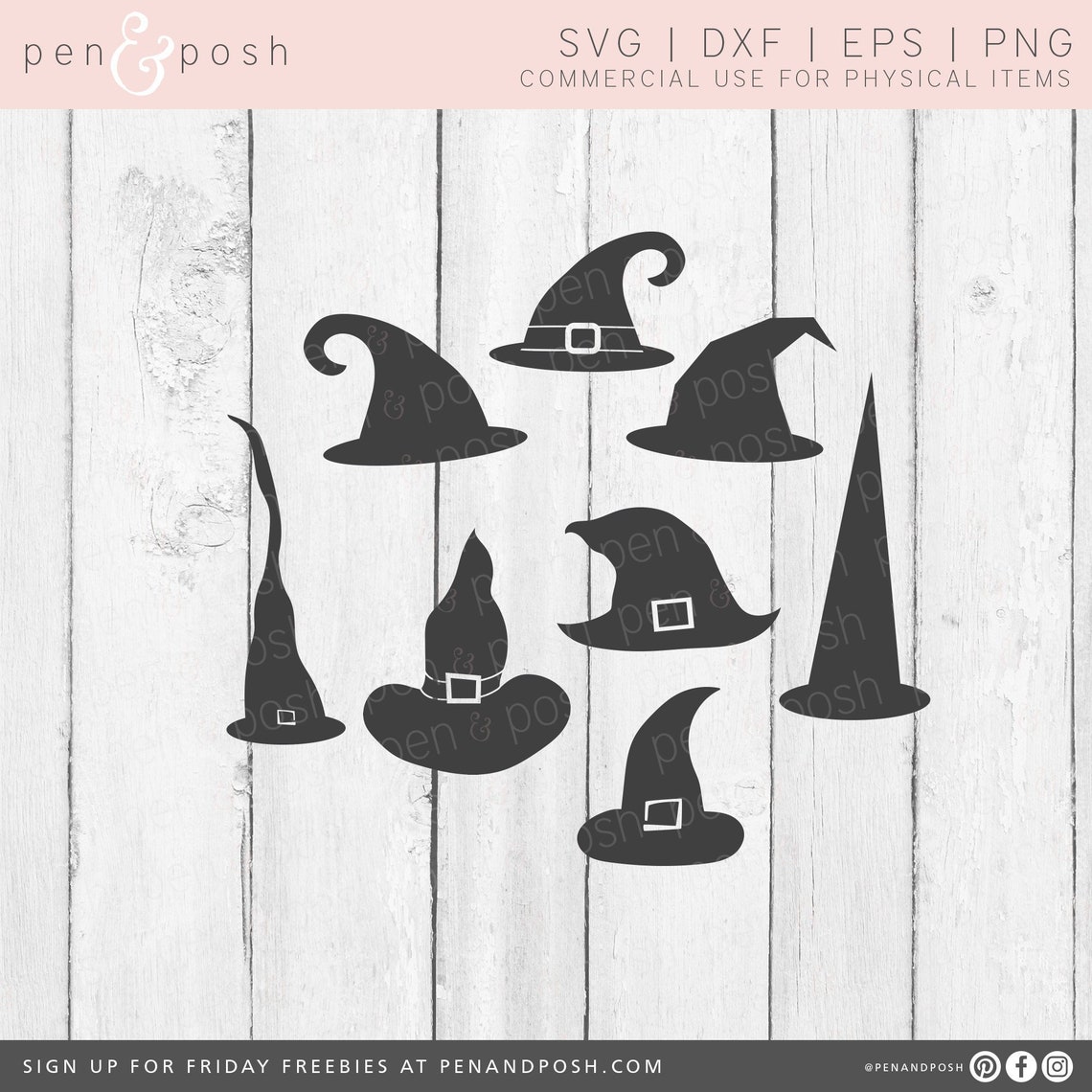 Witch Hat SVG Witch Hat DXF Witch Hat Clipart Witch SVG | Etsy