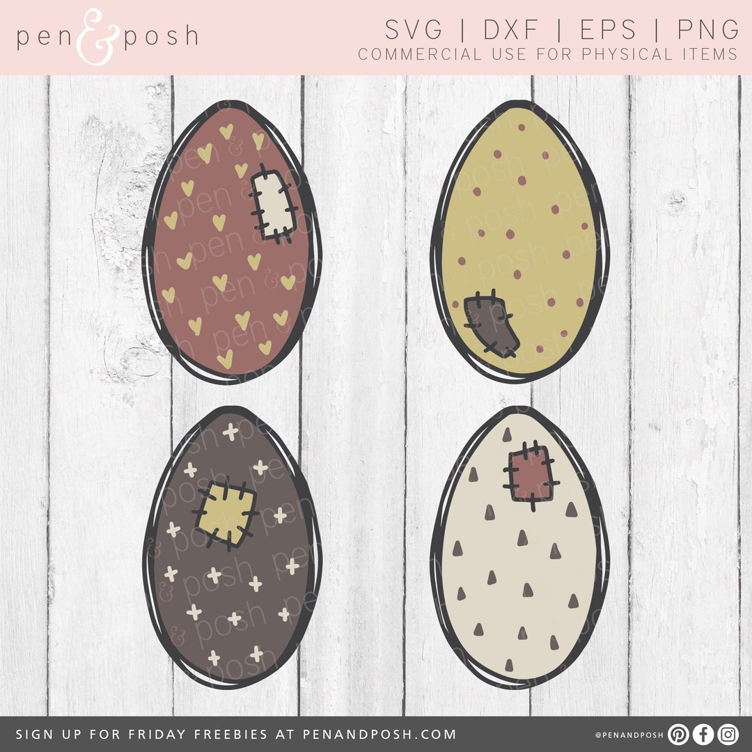 Huevo SVG Patchwork Huevo Svg Huevo Svg Pascua Huevo de Pascua Svg ...