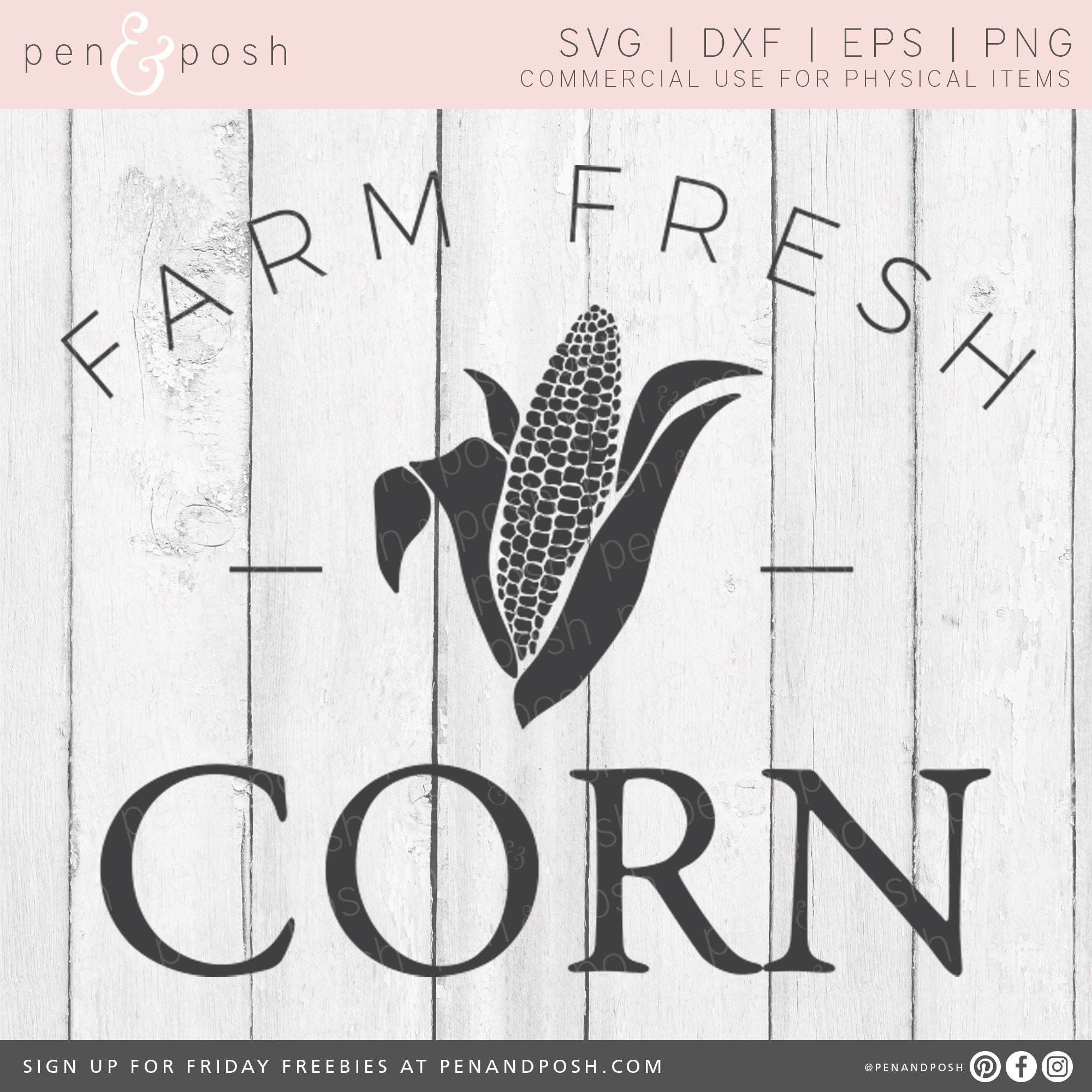 Farm Fresh Sign SVG Farm Fresh Corn SVG Farm Fresh Svg | Etsy