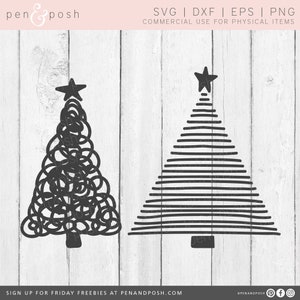 Christmas SVG Christmas Tree SVG Rustic Christmas SVG - Etsy