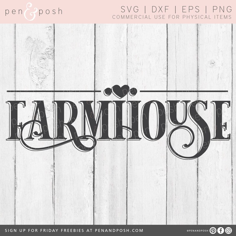 Farmhouse Svg - Etsy