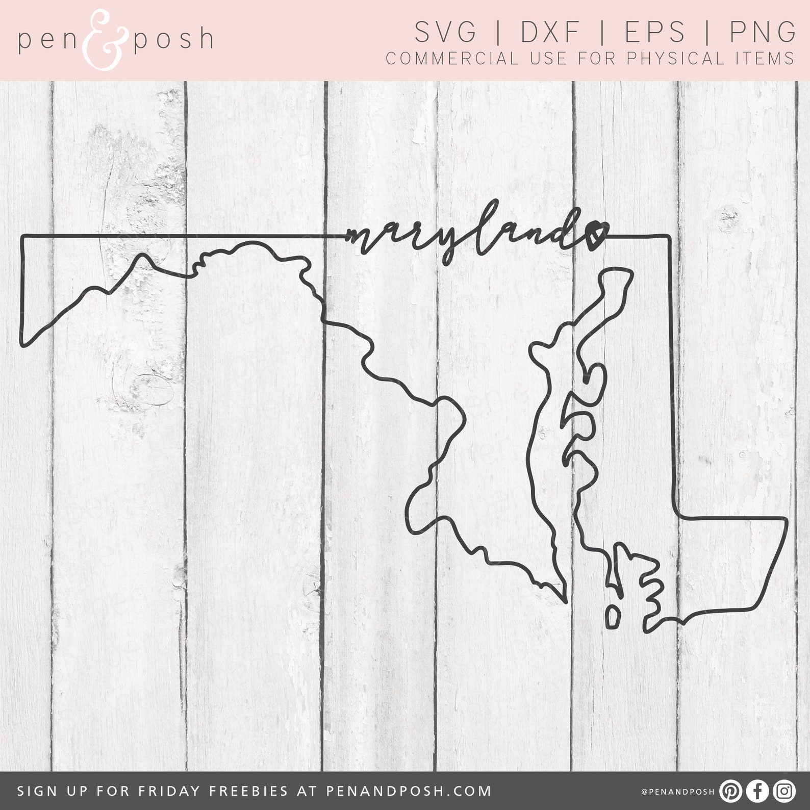 Maryland SVG - Maryland State SVG - State SVG - Maryland Home Svg ...