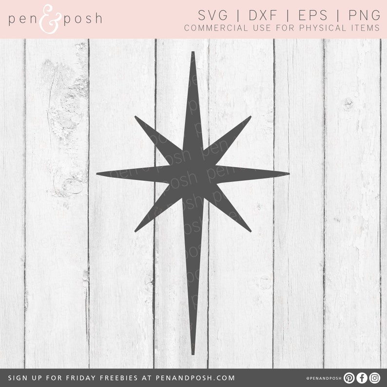 Nativity Star SVG - Nativity Scene SVG - Nativity Scene SVG File ...
