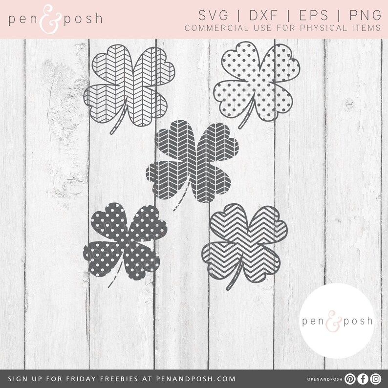 St Patricks SVG St Patricks Day SVG Clover SVG Shamrock | Etsy