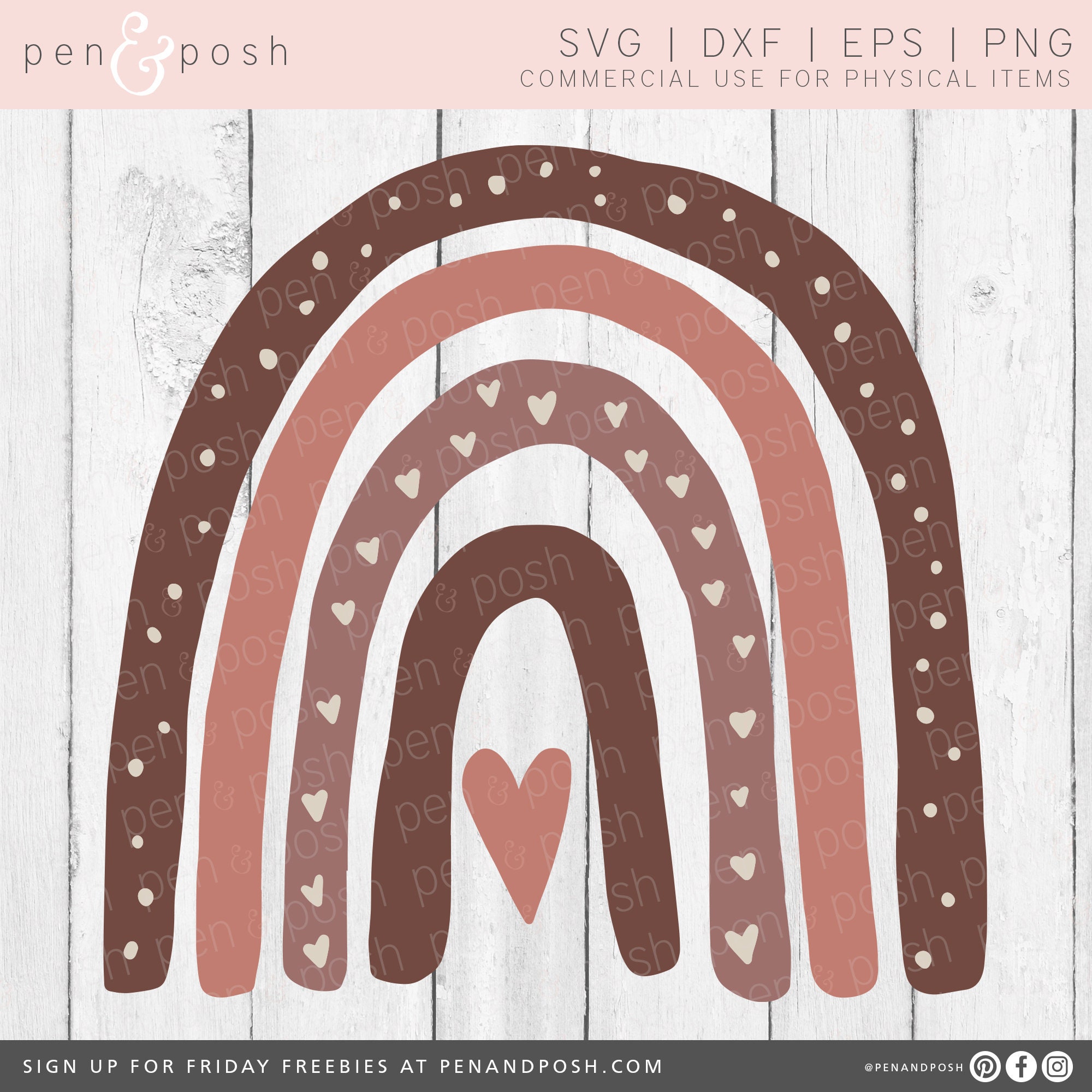 Valentine Svg Valentine Rainbow SVG Valentine Rainbow Png | Etsy