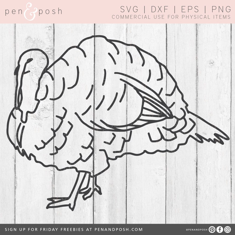 Turkey SVG - Turkey Clip Art - Turkey SVG File - Turkey Cut File ...