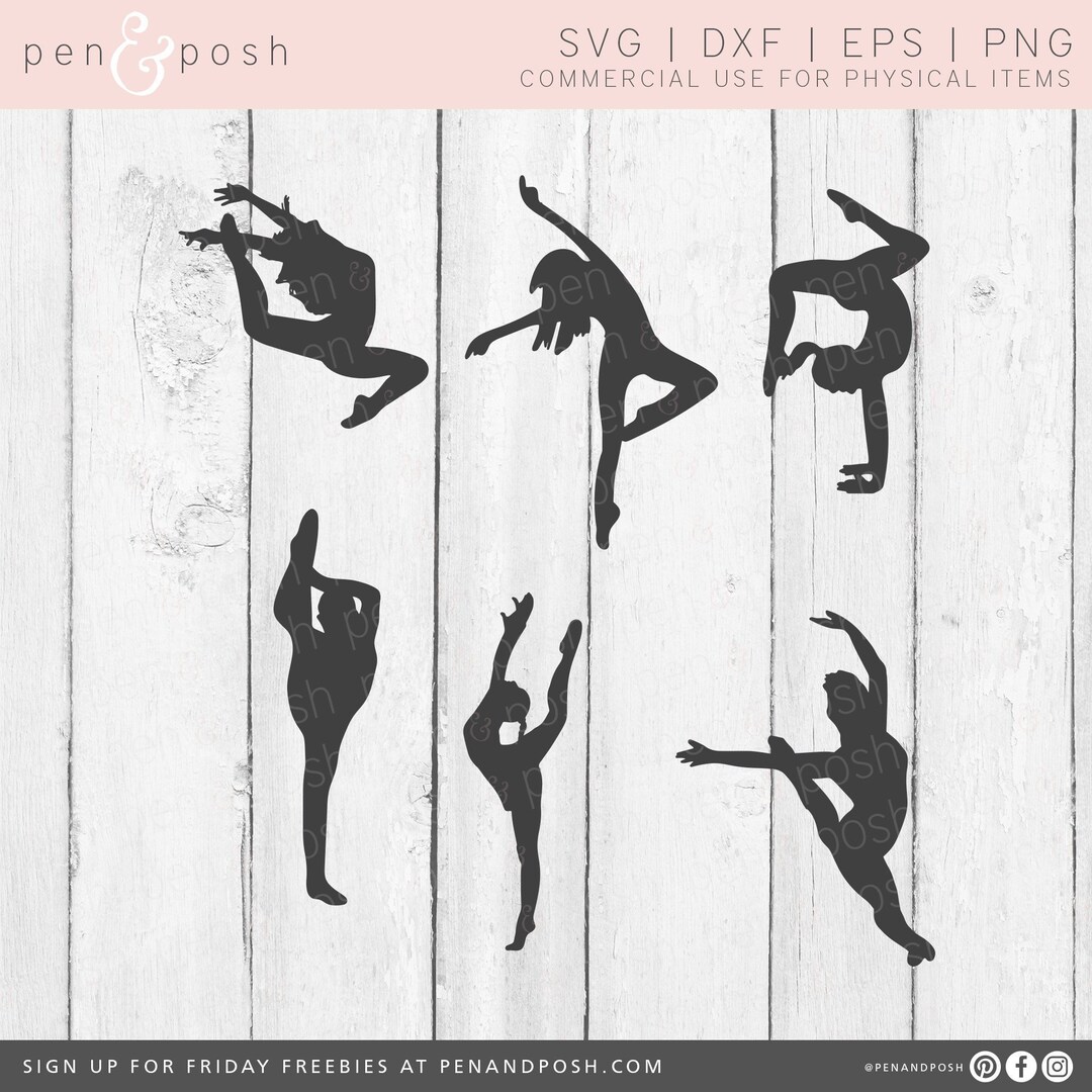 Dance SVG Dance SVG Files Dancer SVG Dancer Cut File Bundle Dance Cut ...