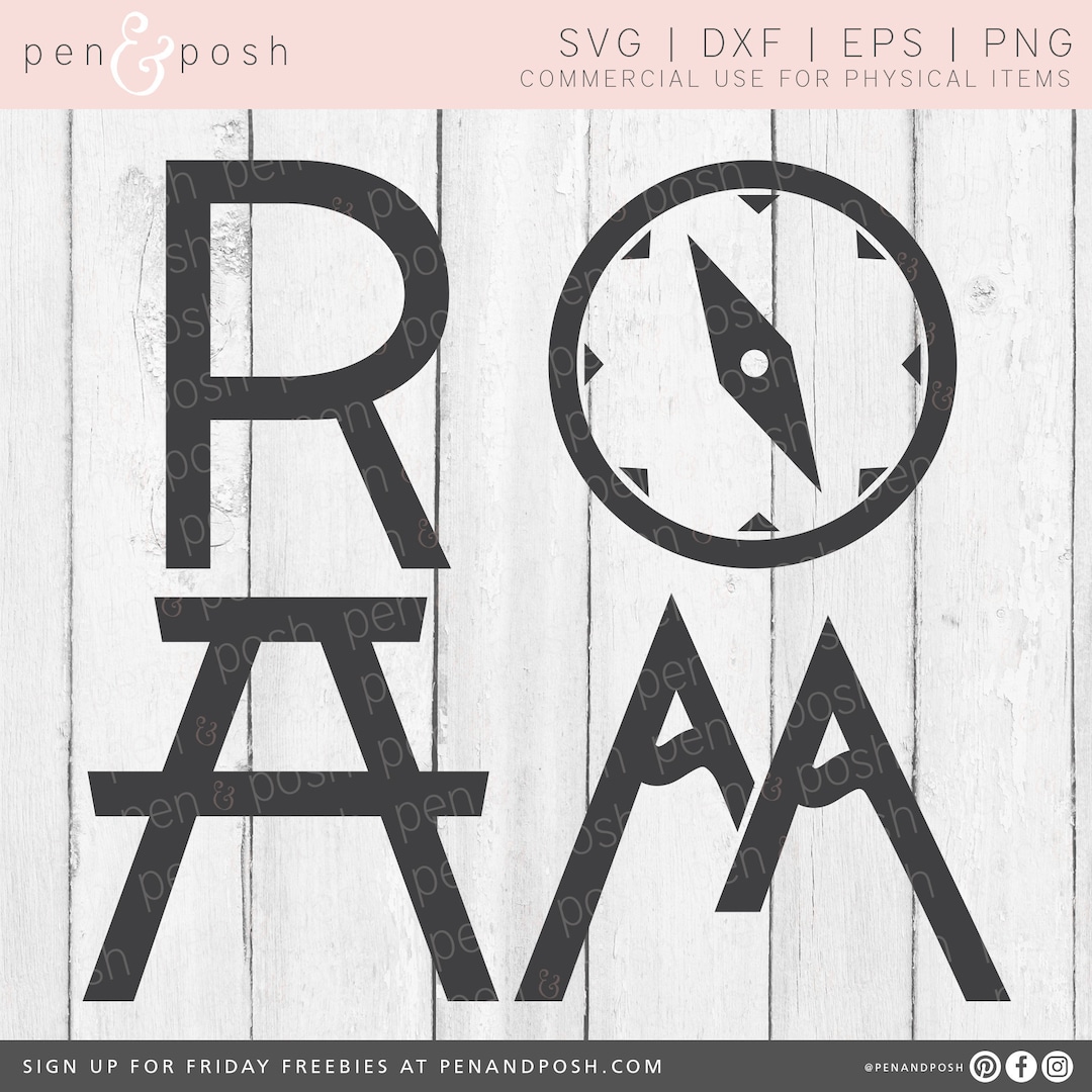 Roam SVG - Roam Camping - Camping SVG - Camp SVG - Outdoors Svg - Svg ...