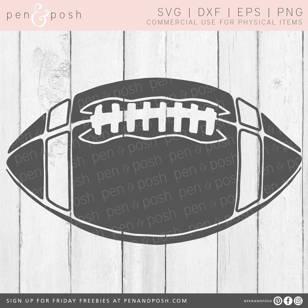 Football Svg - Football Svg Designs - Football Svg Files - Football Svg ...