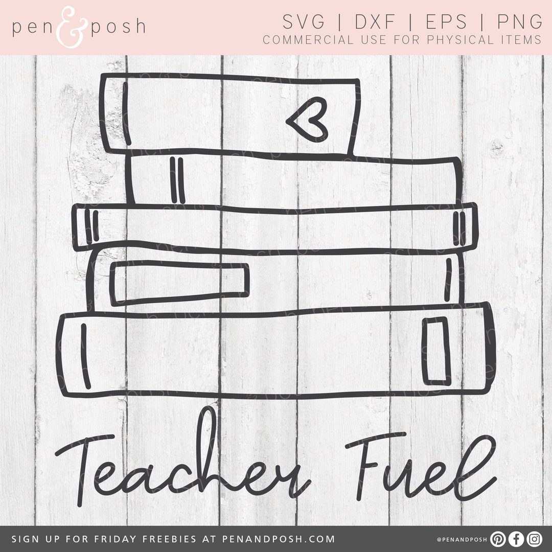 Teacher Svg - Book SVG - Book SVG Cricut - Book Svg Files School SVG ...